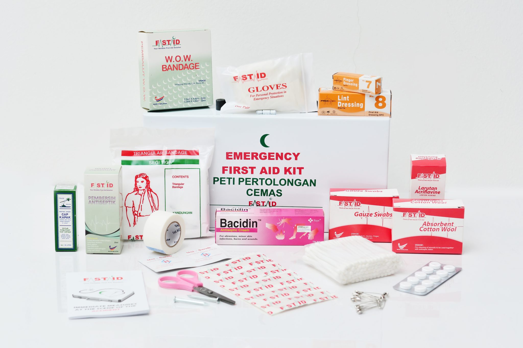 Small Metal First Aid Kit – Fast Aid Medical – First Aid Kit Malaysia