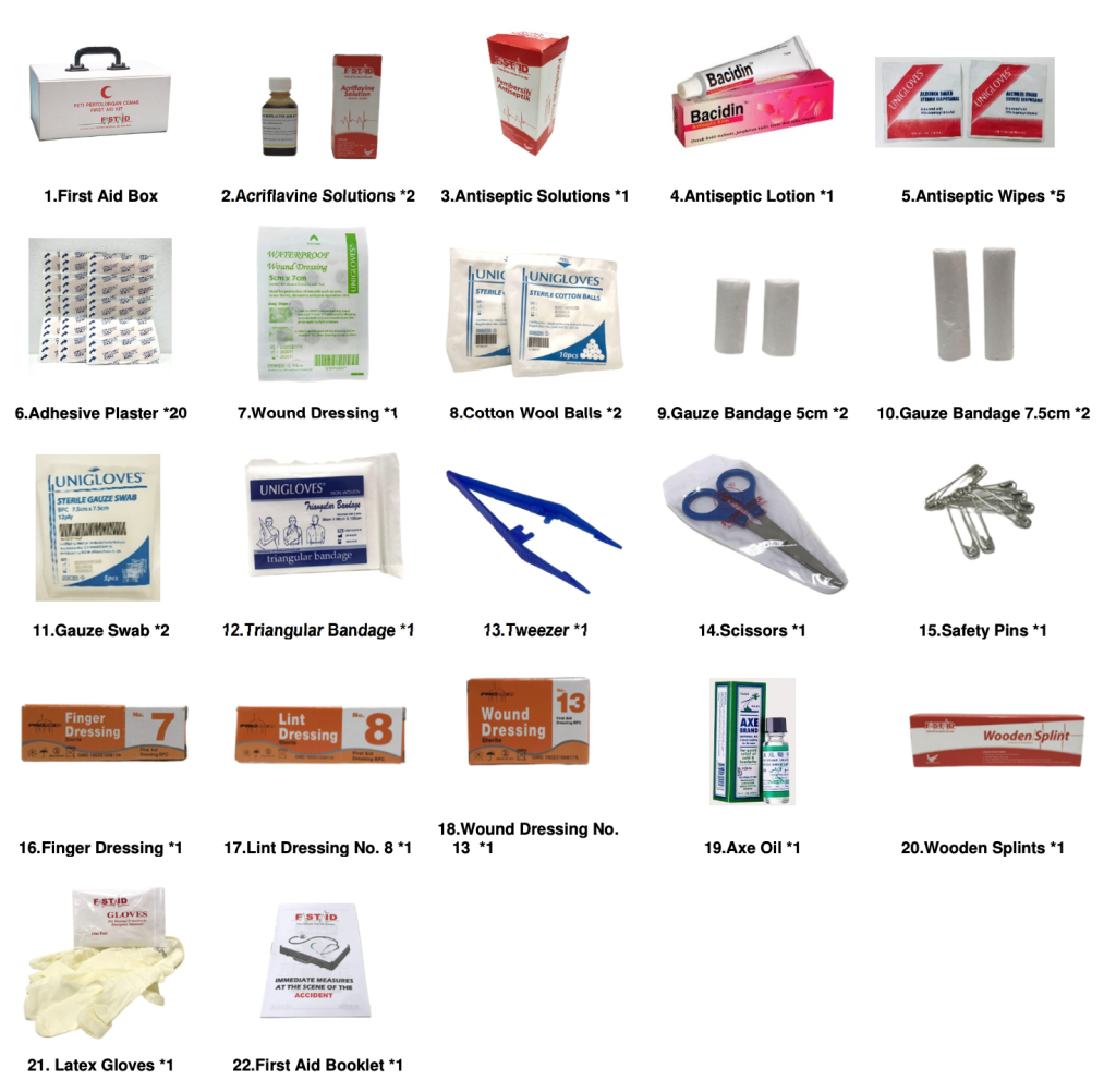 Large PVC First Aid Kit – Fast Aid Medical – First Aid Kit Malaysia